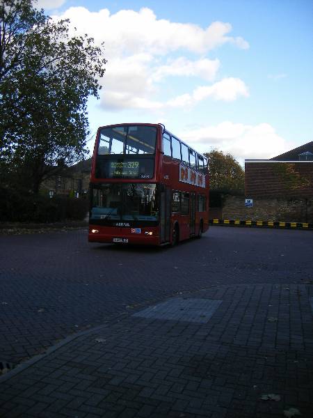 London buses one bus at a time: the return: The Number 329 Route