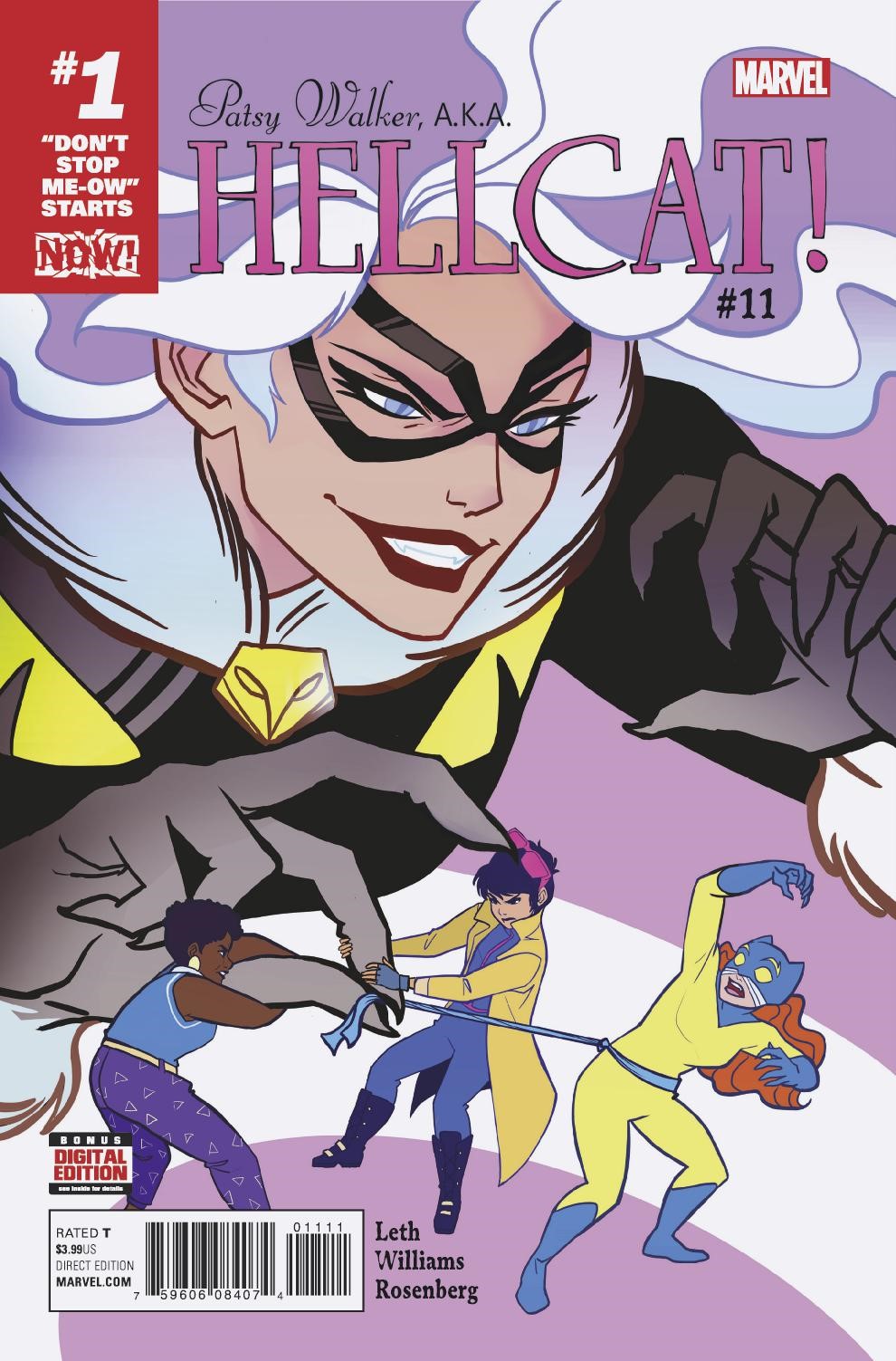 Comic Frontline: Marvel First Look: Patsy Walker, A.K.A. Hellcat #11 - Cat Fight!