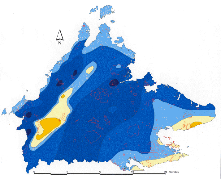 Map Catalog: Isohyet Map