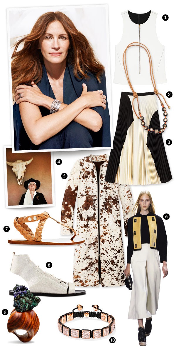 Julia Roberts by Cedric Buchet Magazine Photoshoot For Marie Claire US ...