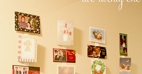 Serenity Now: DIY Christmas Card Holder (Simple Christmas Craft)