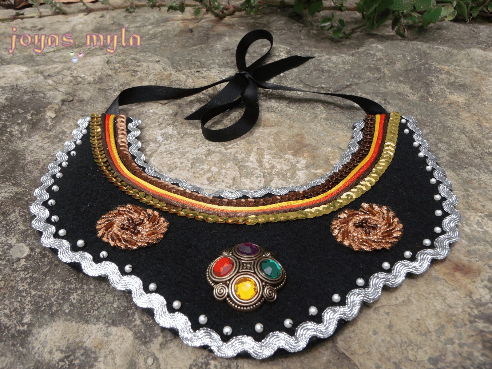 JOYAS MYLA : COLLAR BABERO HIPPIE CHIC