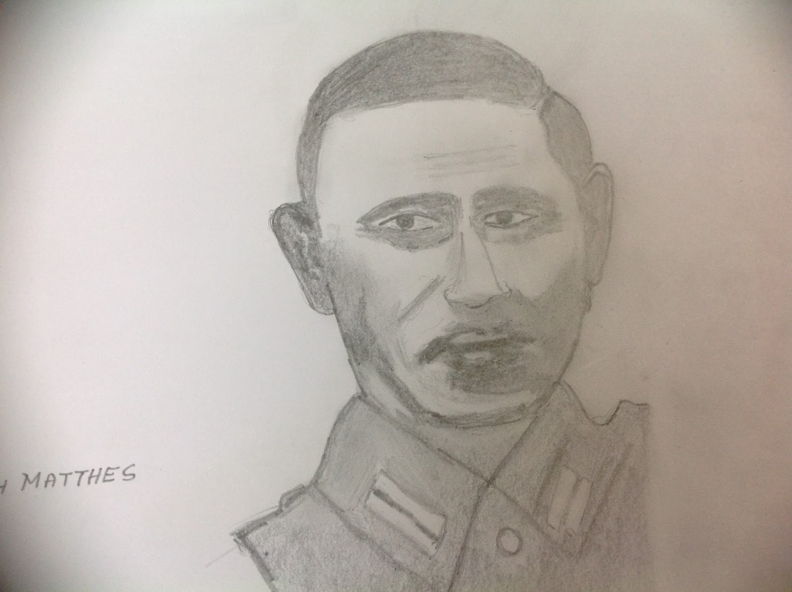 Dr K Prabhakar Rao's blog: Pencil sketches of Nazis by Dr K Prabhakar rao
