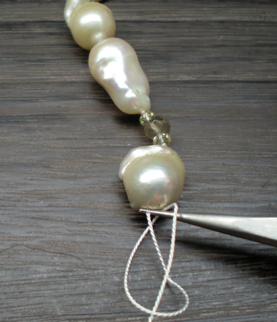 ..Jewelsome..: Silk Knot Pearls