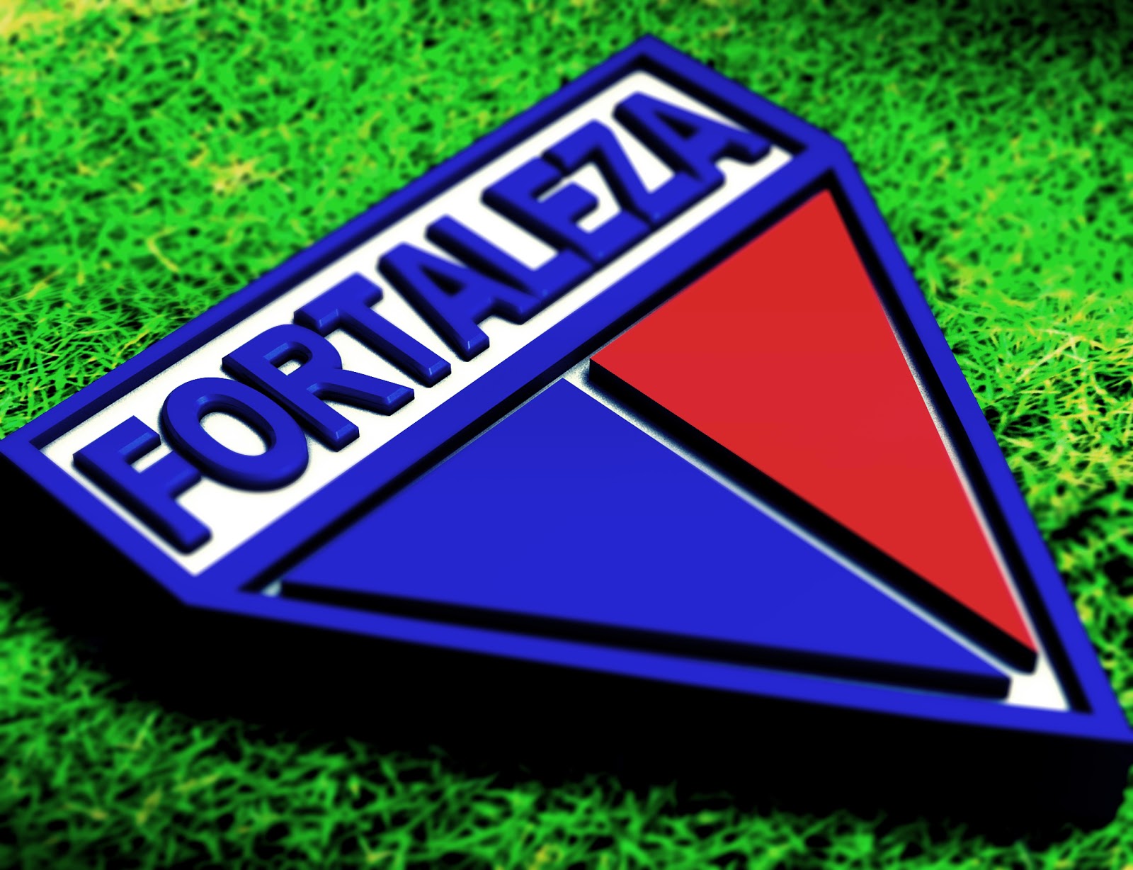Dáblio 2: Logo do Fortaleza Esporte Clube em 3D