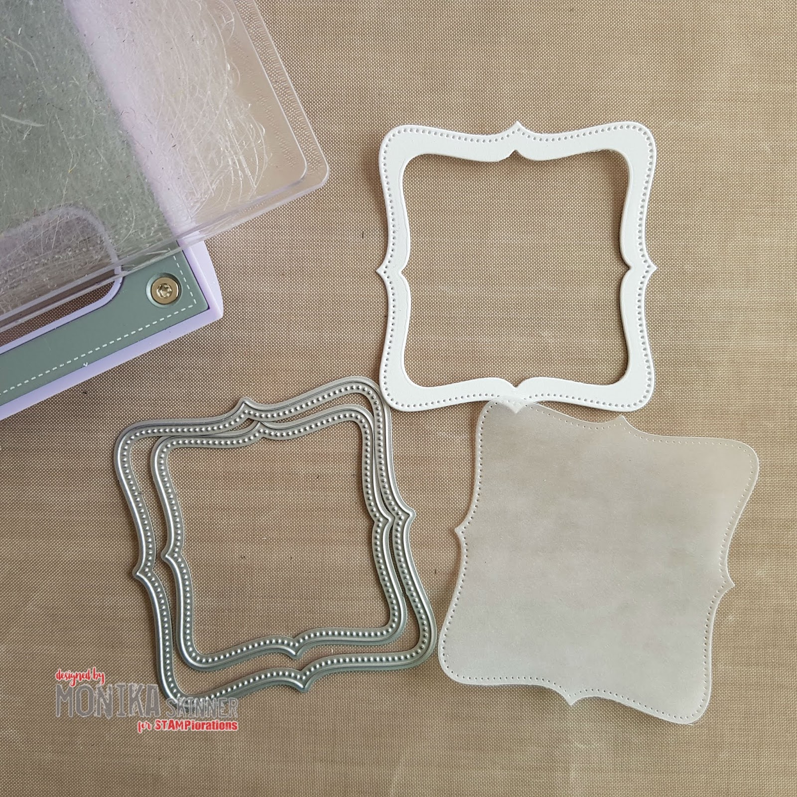 STAMPlorations™ Blog: {Spotlight Project} Monika Dry Embosses On Vellum