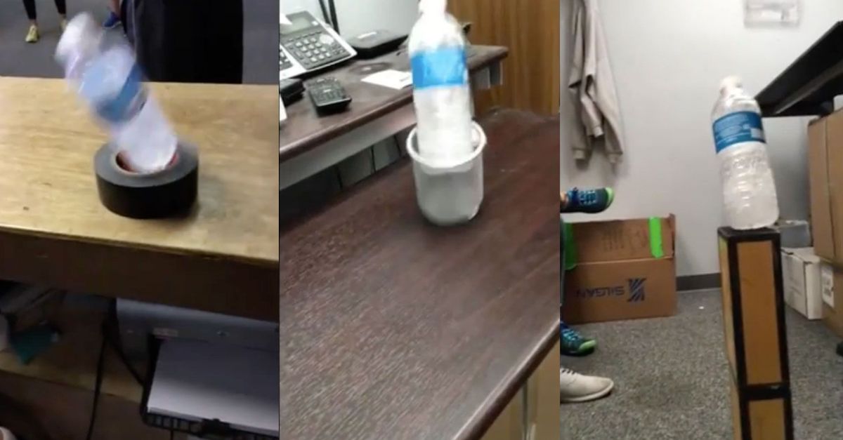 BOTTLE FLIP, PERMAINAN MEMUTAR BOTOL