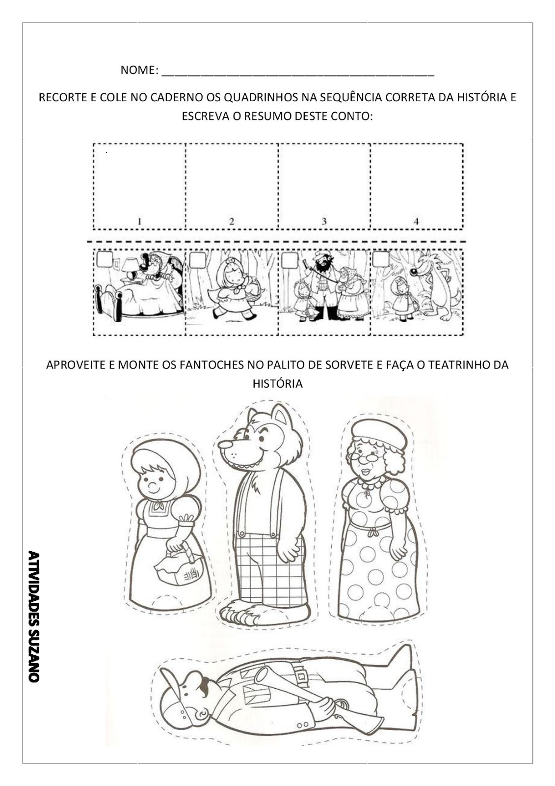 Atividade Contos De Fadas - FDPLEARN