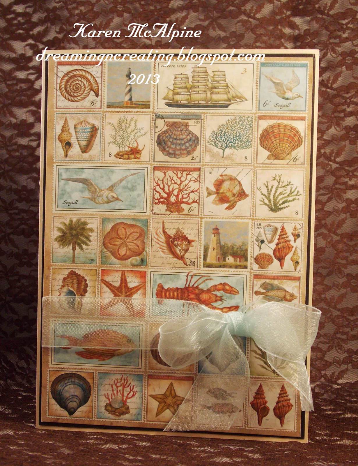 Dreaming and Creating: Make Your Decorative Paper the Focal Point