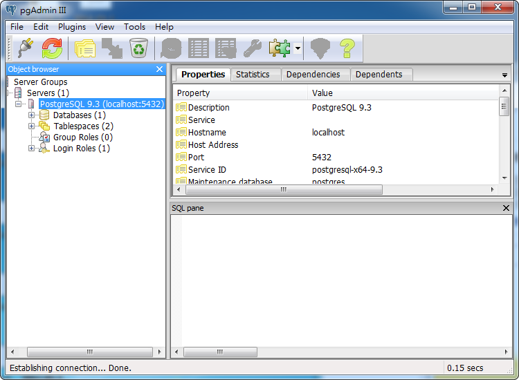 Java程式教學甘仔店: PostgreSQL pgAdmin III 工具使用及登入