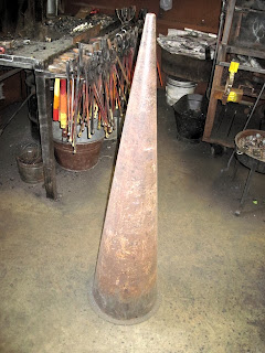 Persimmon Forge: Professional Blacksmithing: The Cone Anvil Helper