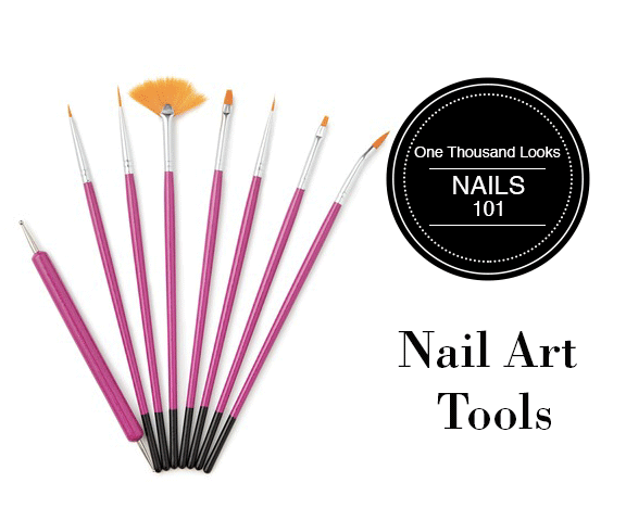 One Thousand Looks: MANI MONDAY: NAILS 101- NAIL ART TOOLS