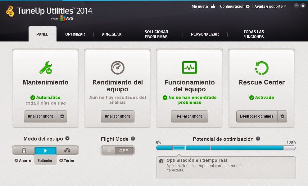PROGRAMAS PC Y MAS: DESCARGA DE TUNEUP FULL ESPAÑOL