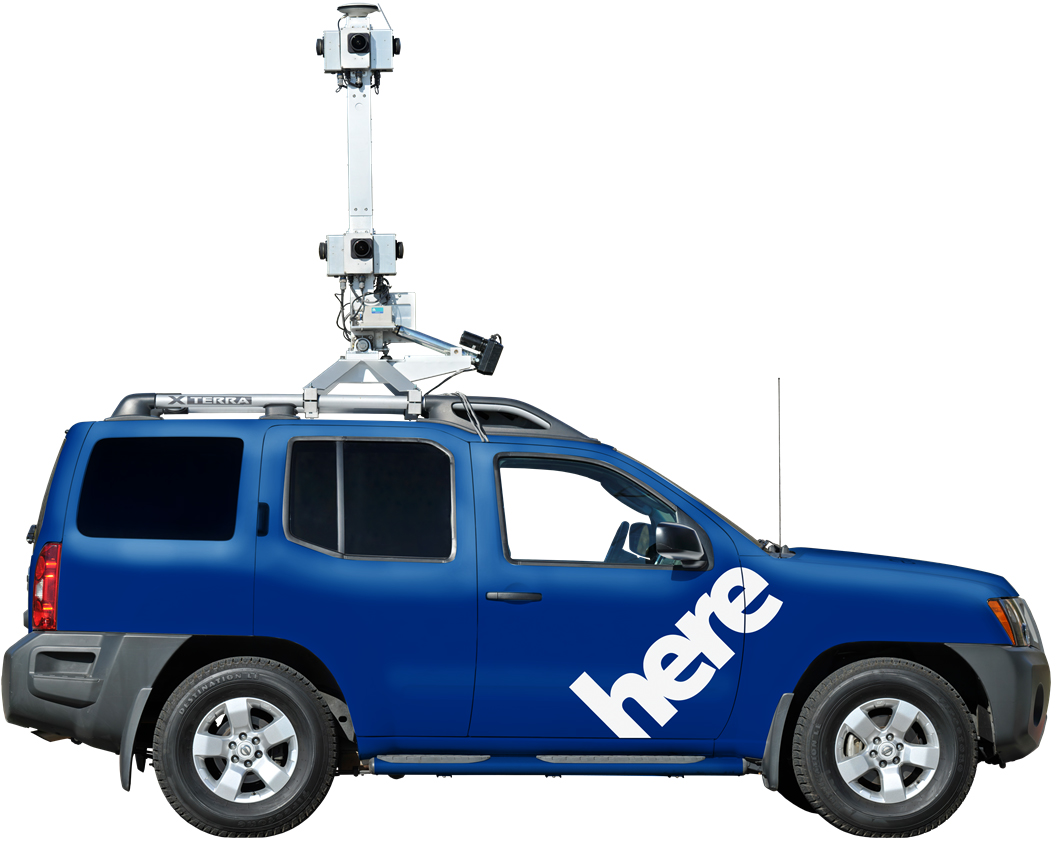 HEREMaps: HERE cars