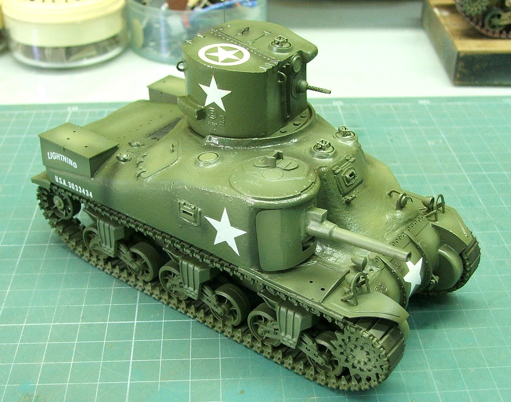 Panzerserra Bunker- Military Scale Models in 1/35 scale: M3A1 Lee CDL ...