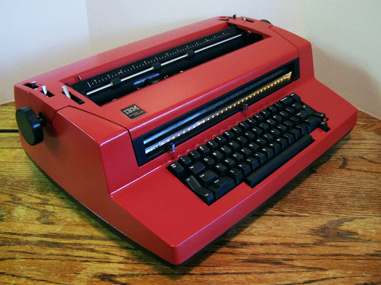 IBM Selectric Typewriters: Autumn Red Selectric III - SOLD
