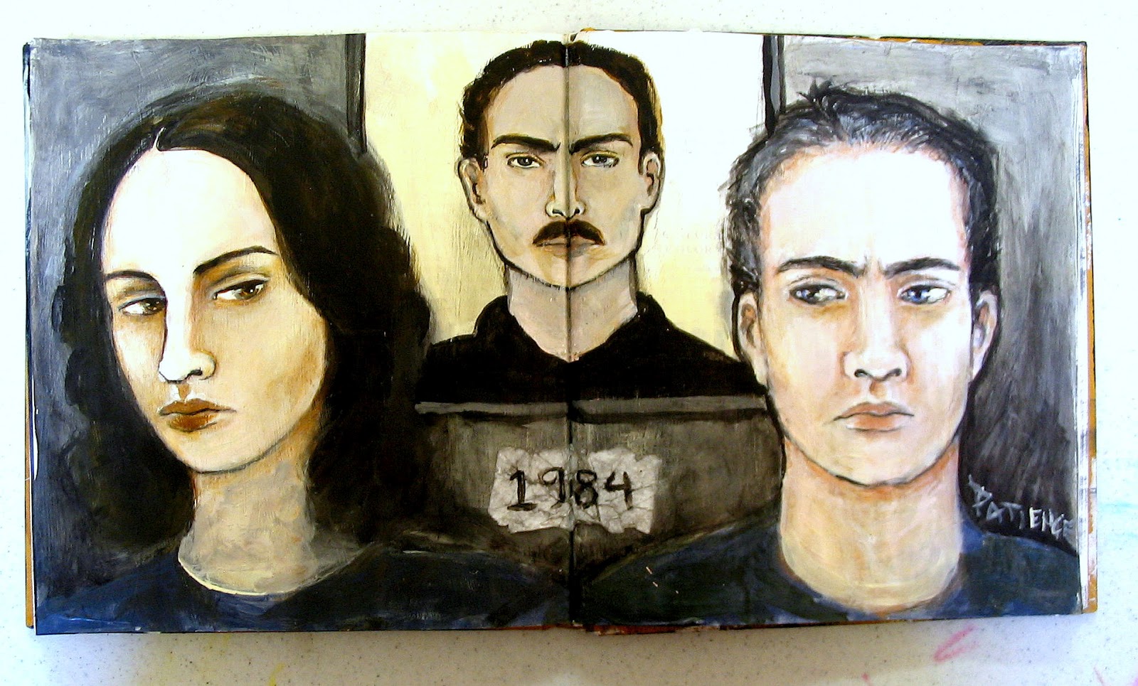 Art of 'Patience': Face #14 of the '29 Faces' Challenge -- Art Journal ...