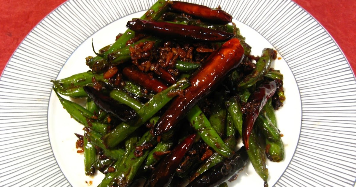 Duck Soup Easy: Green String Beans with Dried Shrimp and Japanese ...