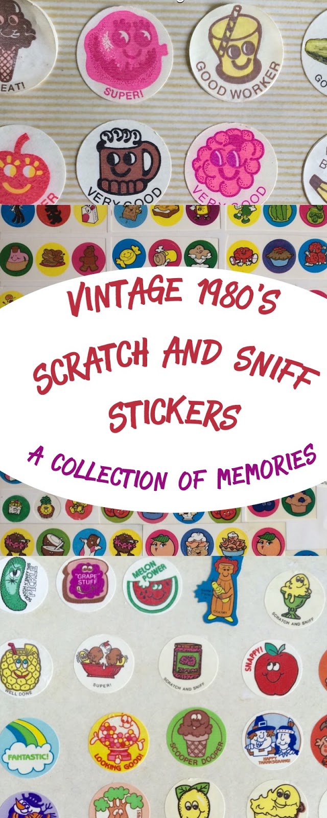 Scratch and Sniff Stickers: 80's Flashback! | The Jersey Momma