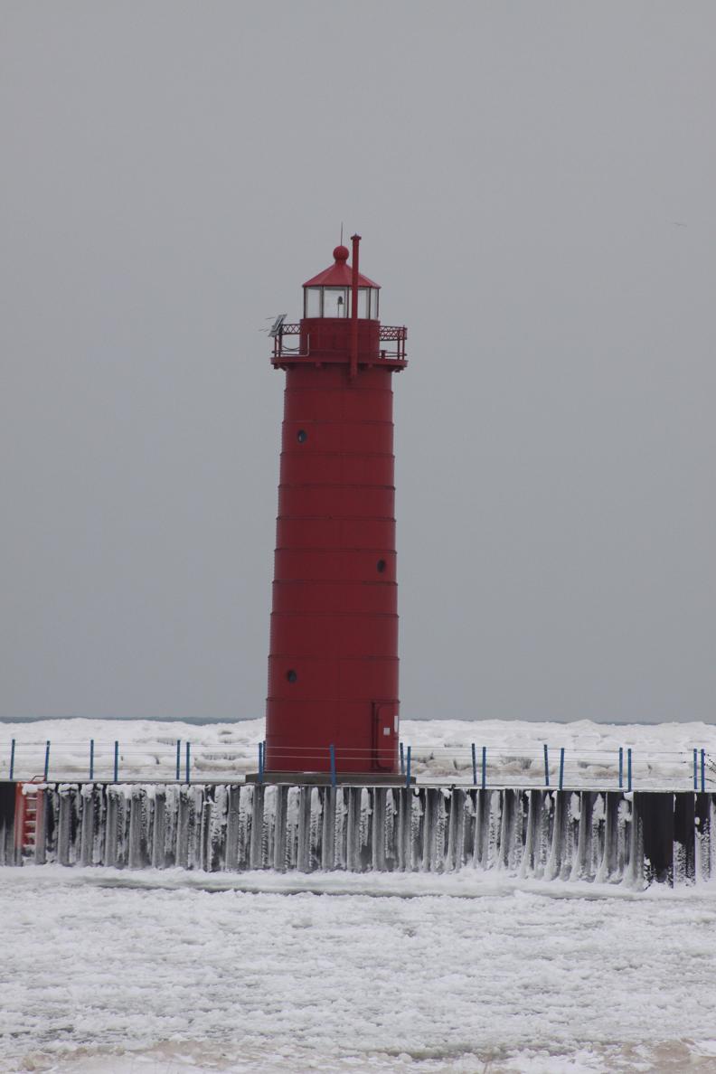 Michigan Exposures: The Muskegon Lighthouse and Breakwater Light