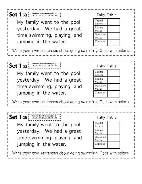 Sassy in Second: Color Coding for Language Arts!
