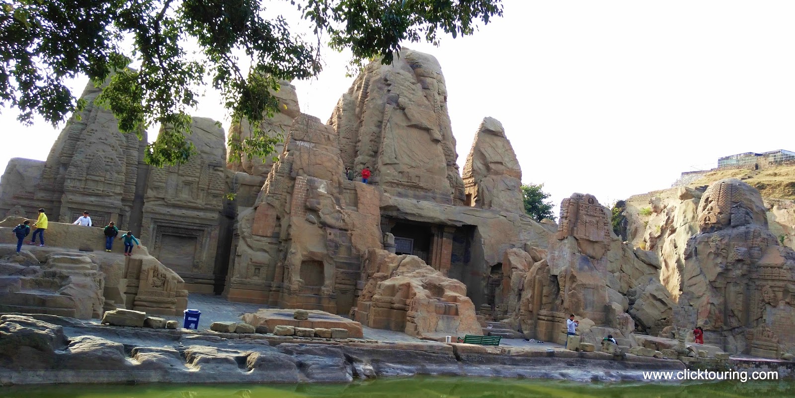 Clicktouring: Masroor Rock Cut Temple - The Indian Sphinx