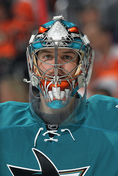 I Love Goalies!: Aaron Dell 2016-17 Mask