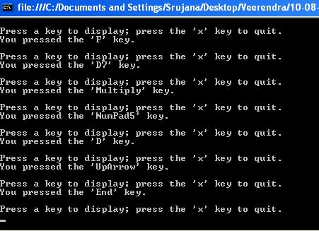 Check The Type of Key Press on the Keyboard using C#.Net