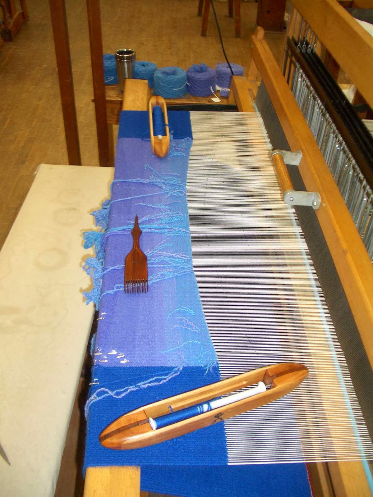 Rebecca Mezoff, Tapestry Artist: Penland School of Crafts with James ...