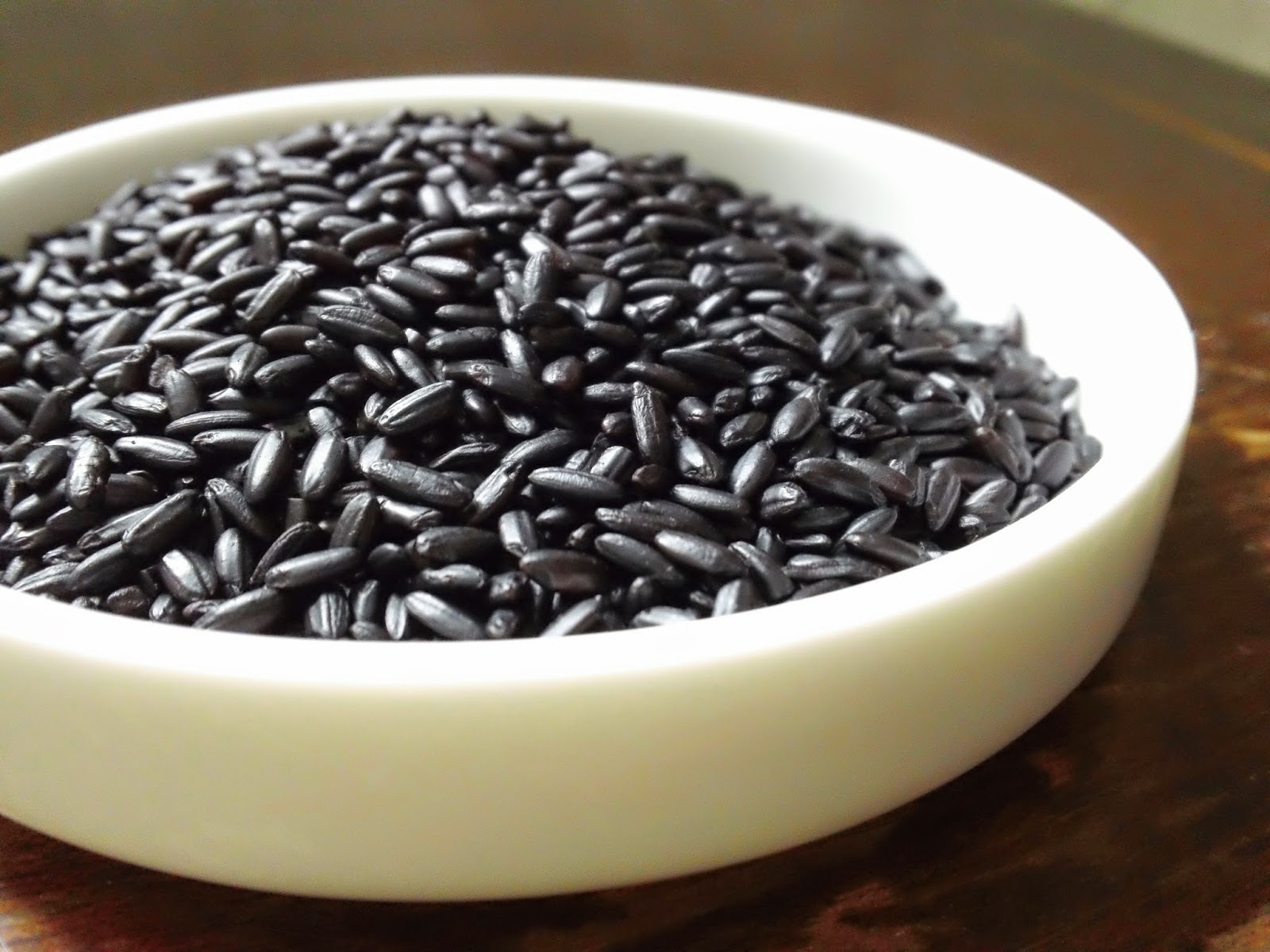 La peculiaridad del arroz negro