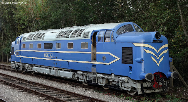 Blackpool Tram Blog: Prototype Deltic in Preston