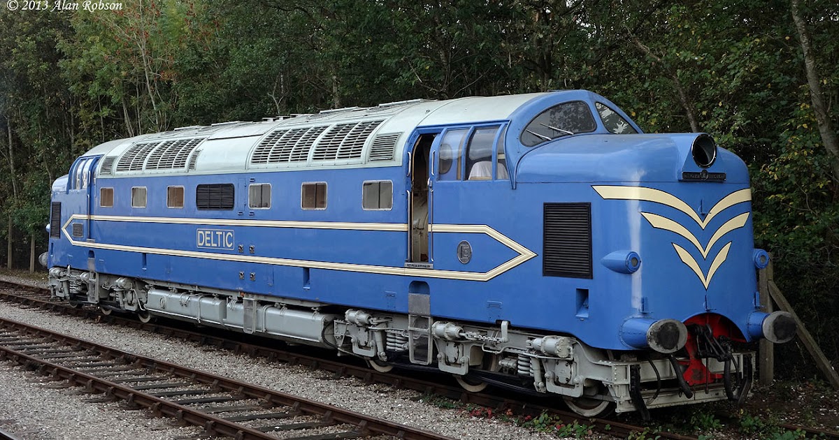 Blackpool Tram Blog: Prototype Deltic in Preston