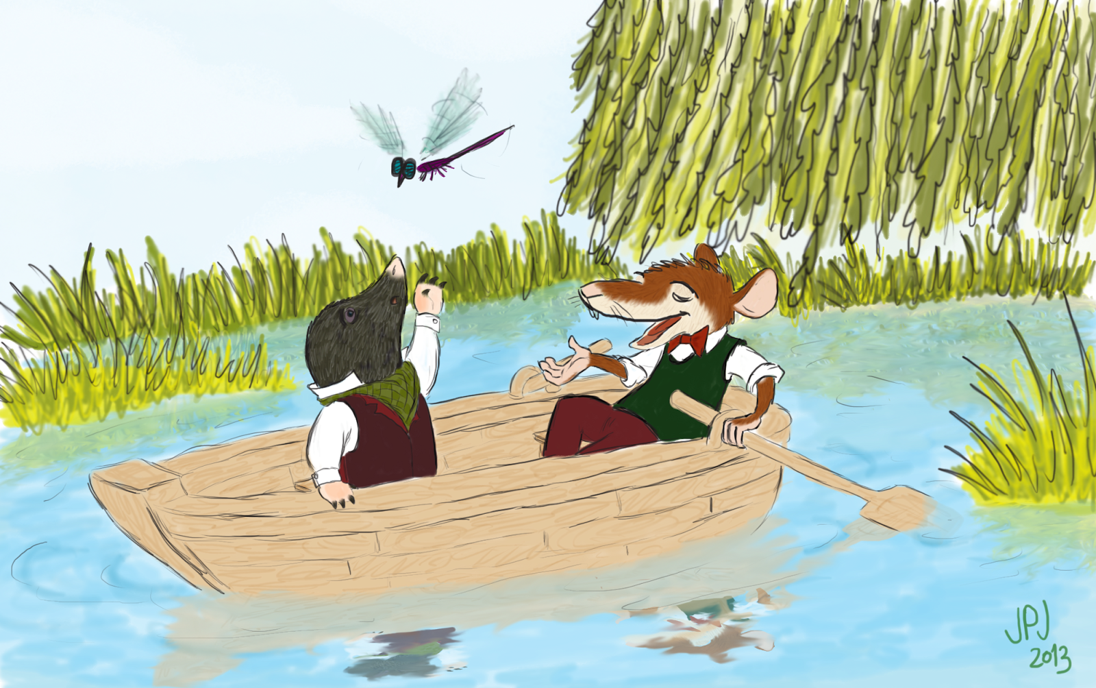 Jarvworld: The Wind in the Willows - Rat and Mole