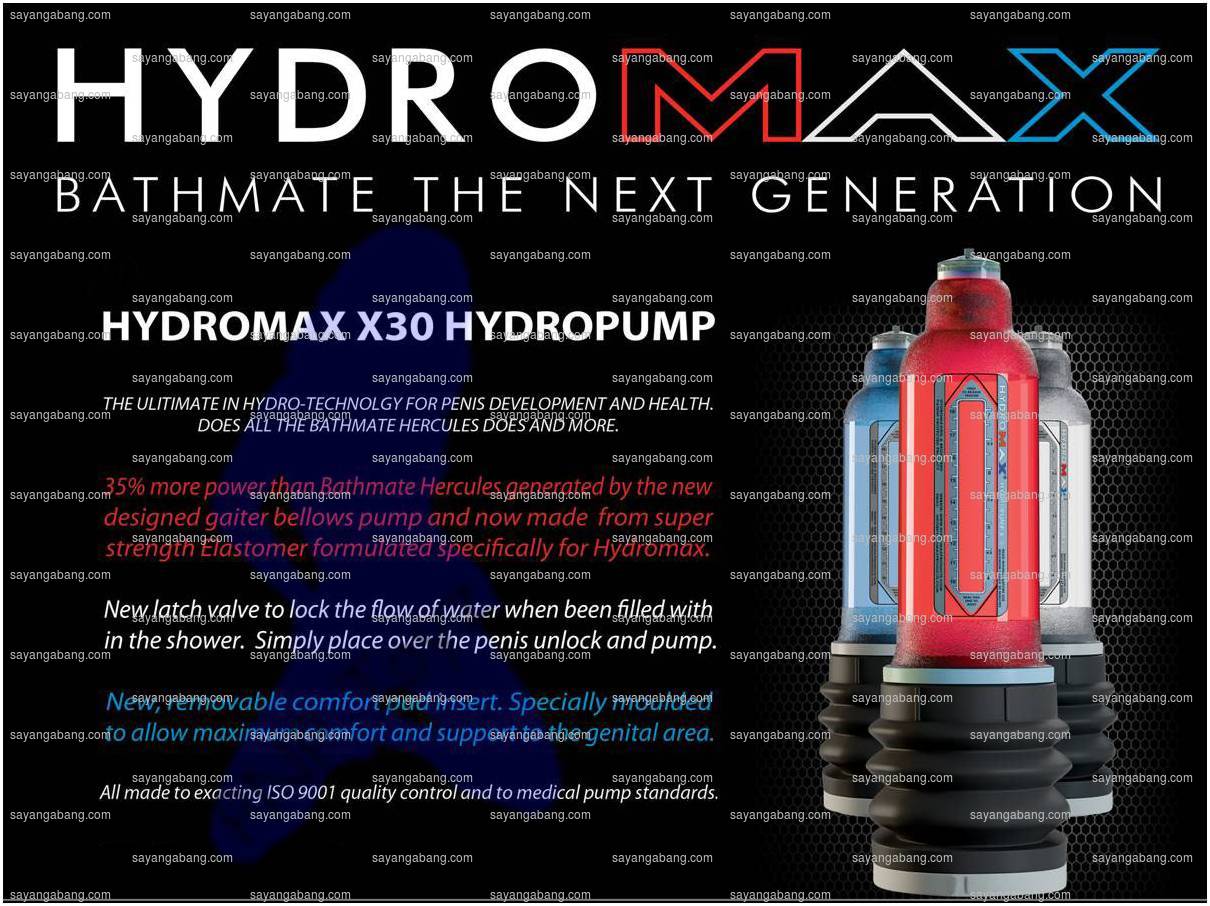 Hydromax X30 (Original Water Pump) - Produk Kesihatan | Produk Dewasa