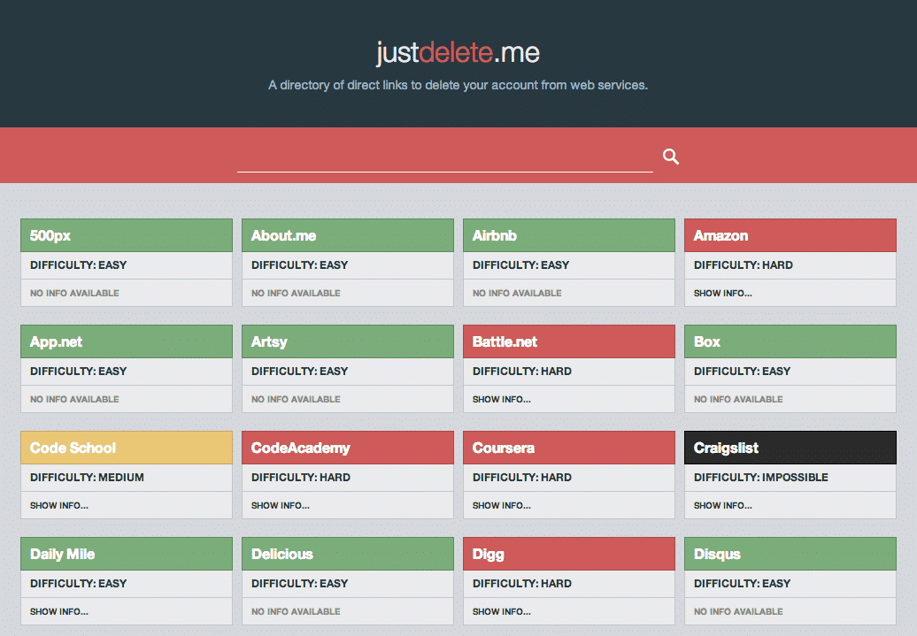 أفضل ثلاثة مواقع تجعلك تمسح تاريخك ووجودك على الأنترنت بشكل نهائي