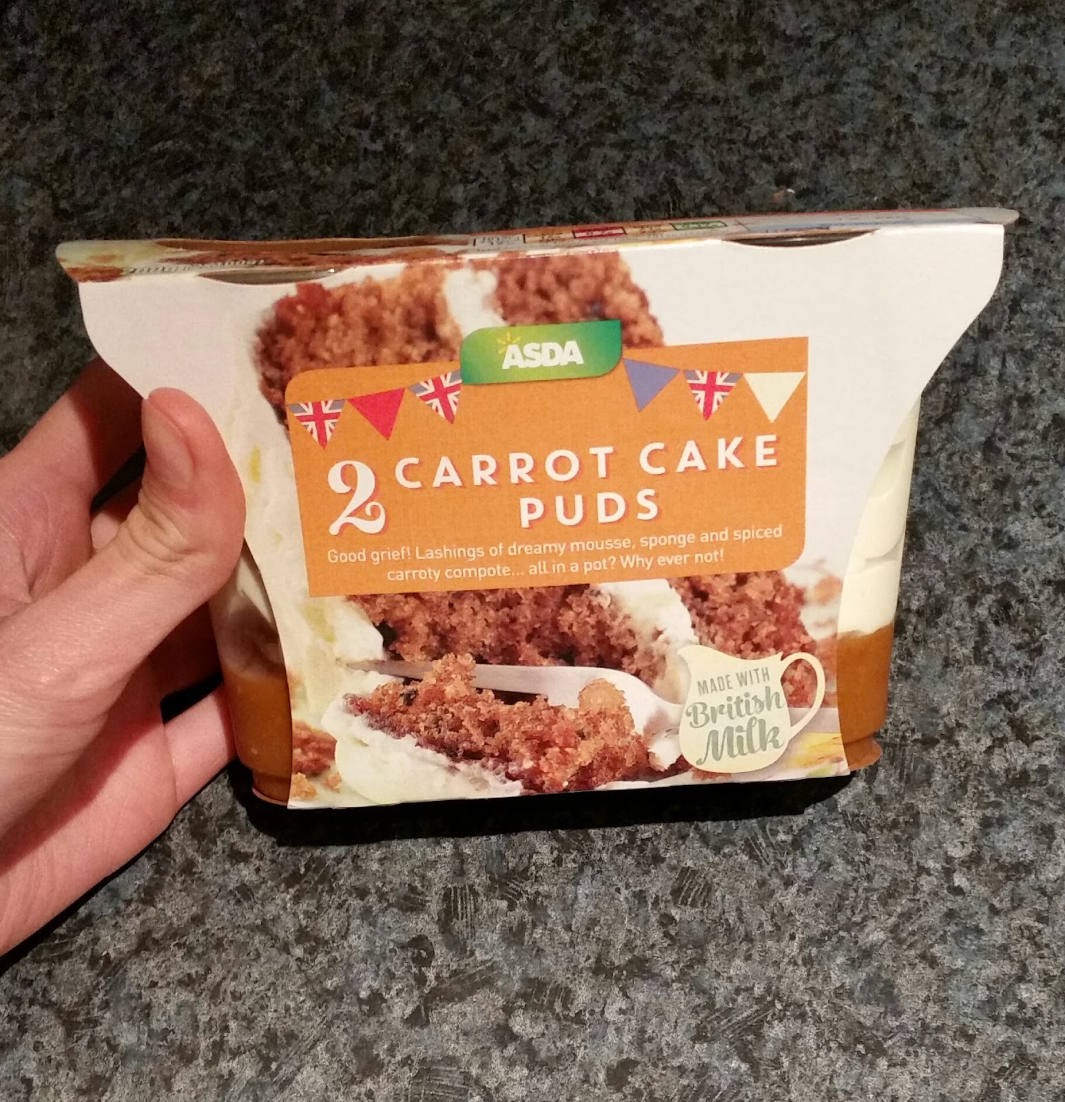 Trust Me Treats: ASDA Carrot Cake Puds review