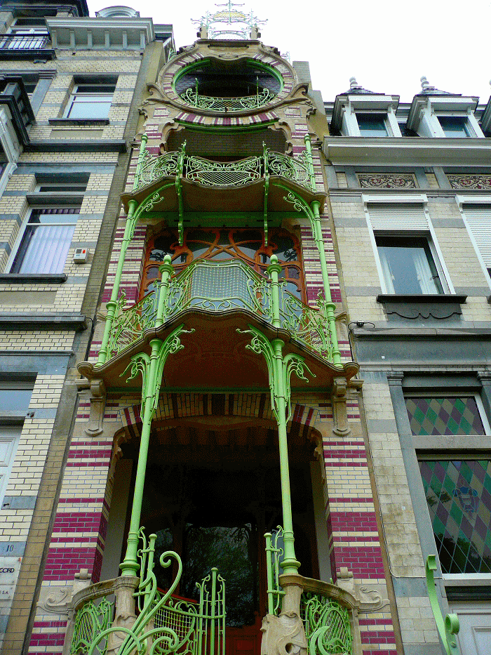 Magical Art Nouveau.: Maison Saint-Cyr.