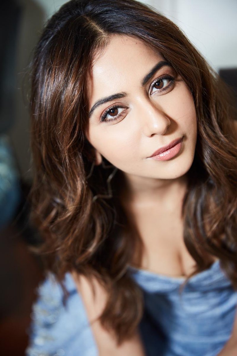 Beautiful Hyderabad Girl Rakul Preet Singh Photoshoot In Blue Gown ...