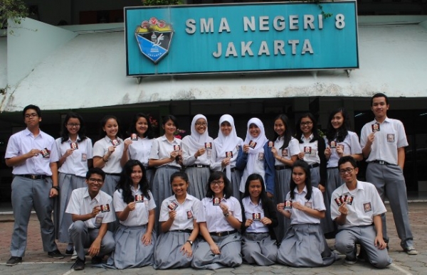 Paskibra SMAN 8 Jakarta Peraih Prestasi Tim dan Individu - aktiflab