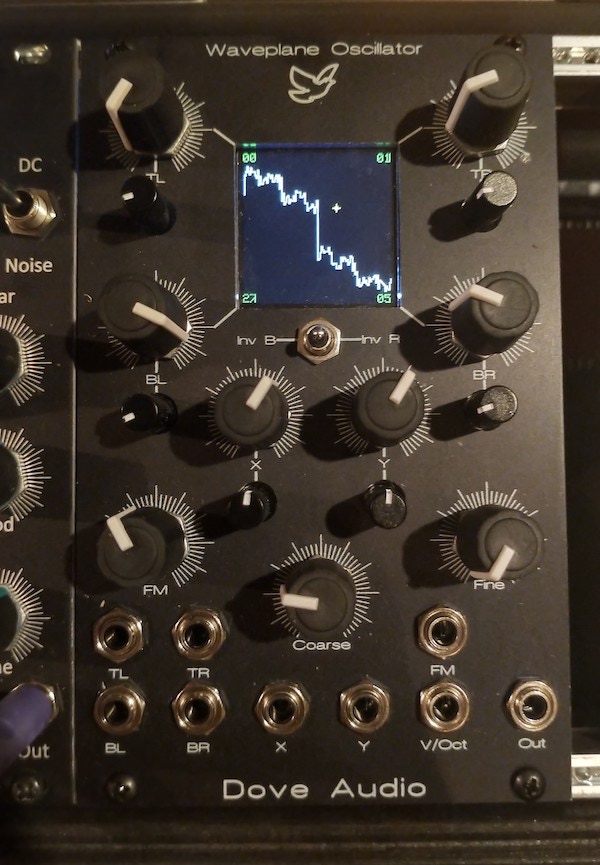 MATRIXSYNTH: Dove Audio Waveplane Oscillator Module for Euro or MU ...