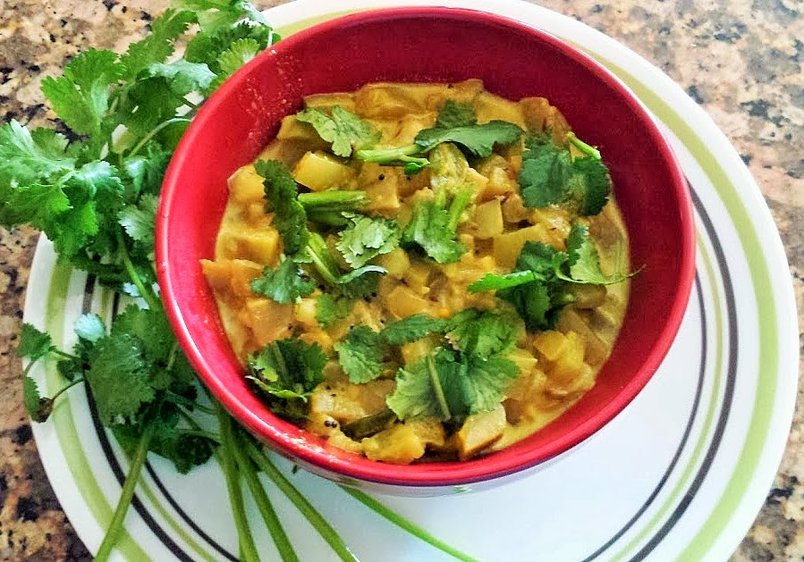 Siri's Kitchen: Bottle Gourd with Milk Curry
