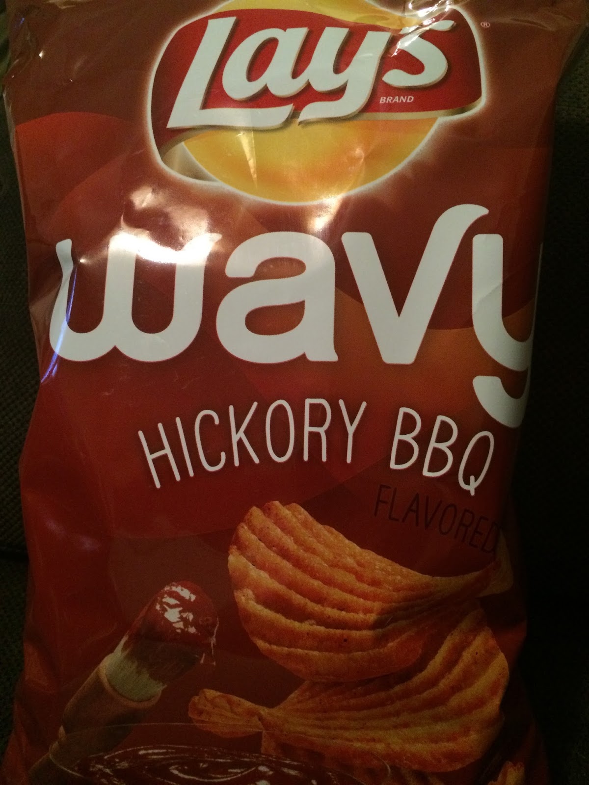 French Fry Diary: French Fry Diary 741: Lay's Wavy Hickory BBQ Potato Chips