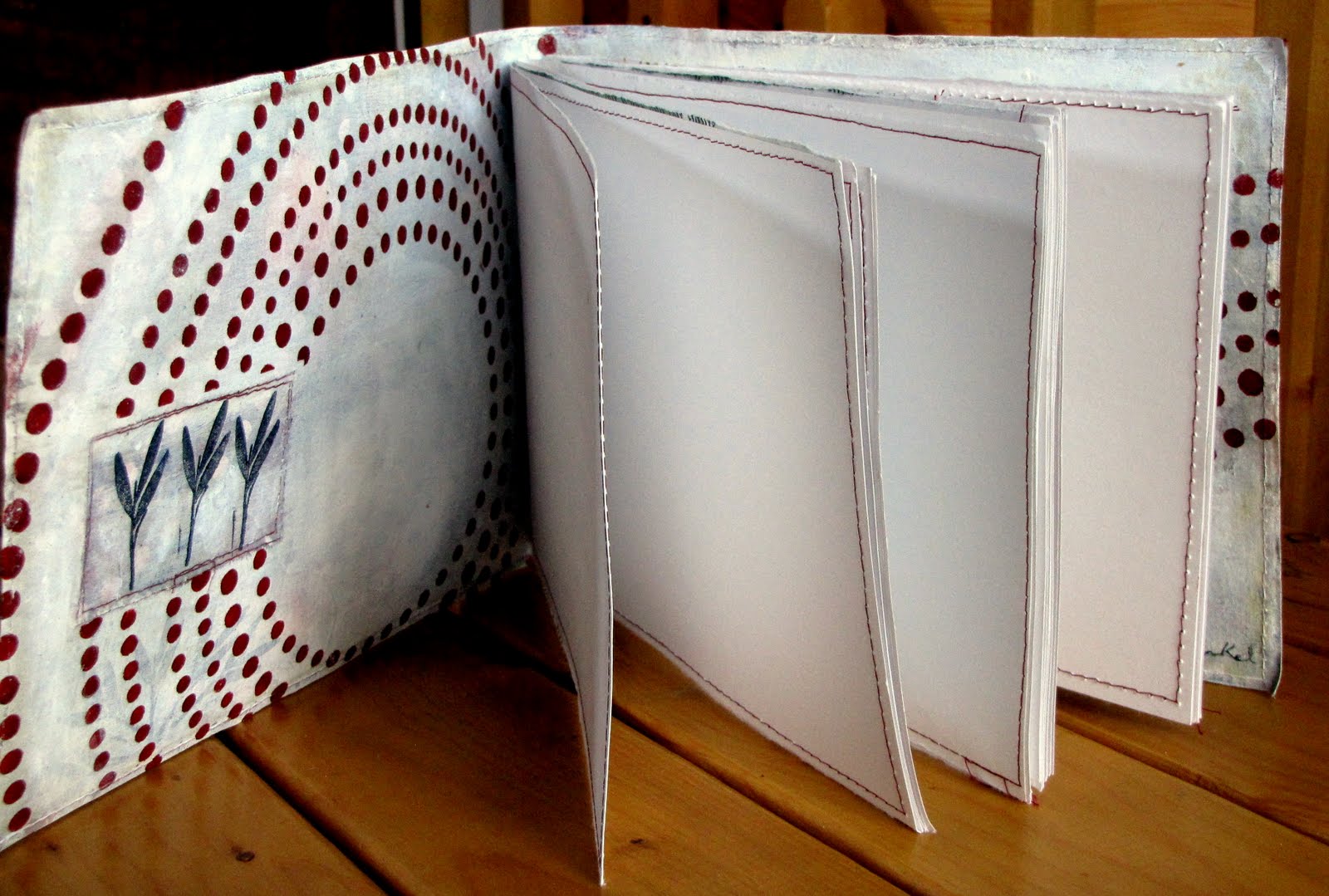 Letting in the Light: Soft Covered Handmade Books