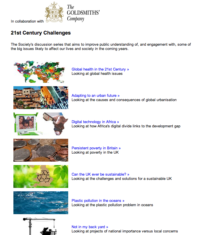 21st Century Challenges