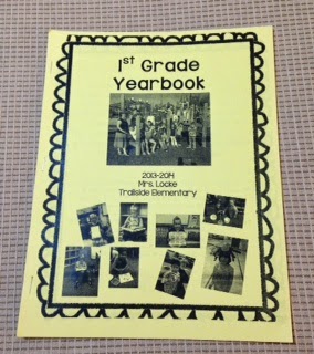 The First Grade Bloom: Class Yearbook FREEBIE