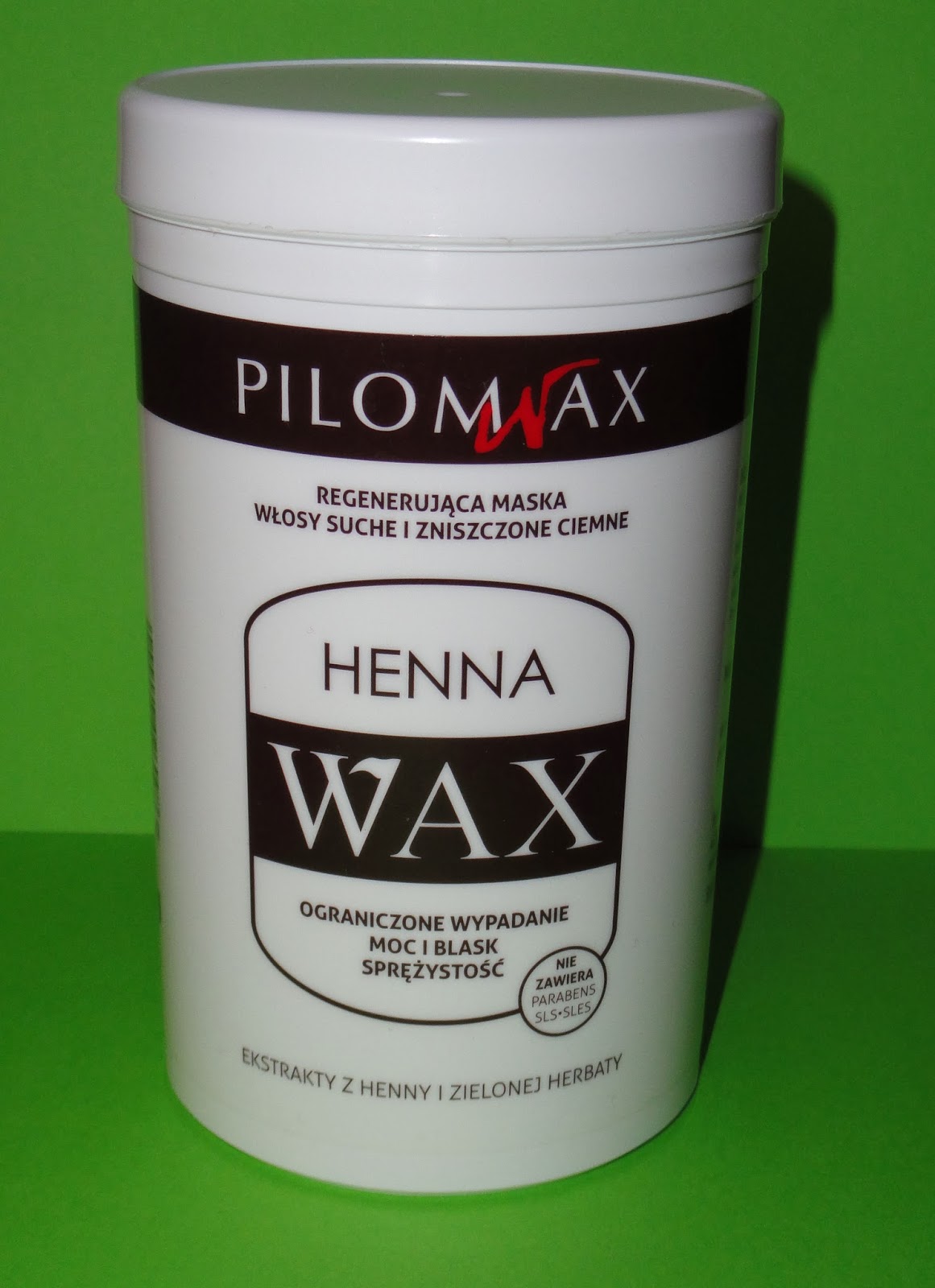 Kolorowy Świat Kobiety: Pilomax HENNA WAX regenerująca maska do włosów ...