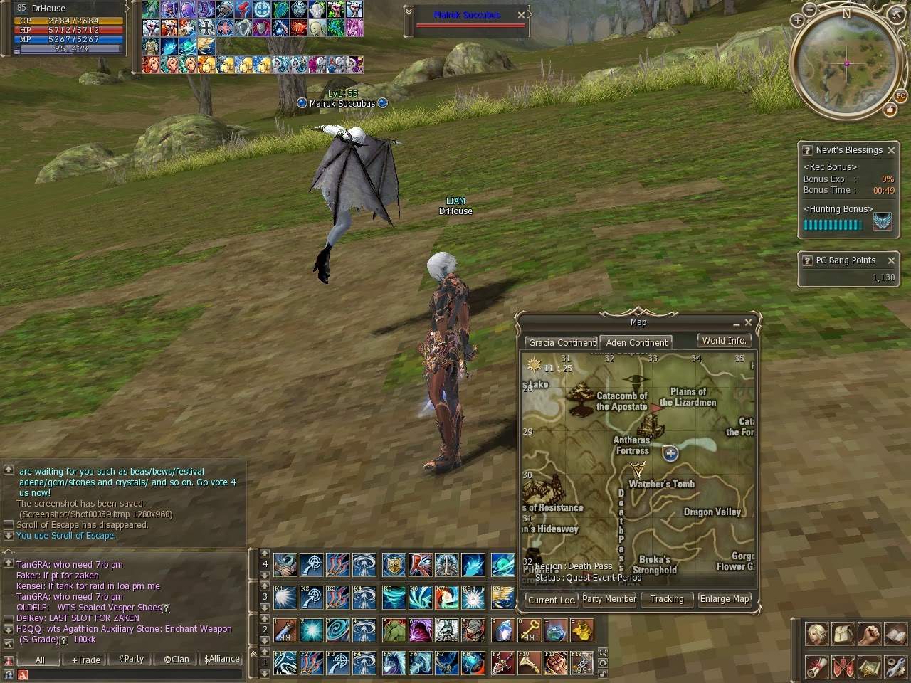 Lineage2: L2 NOBLESSE quest L2 H5