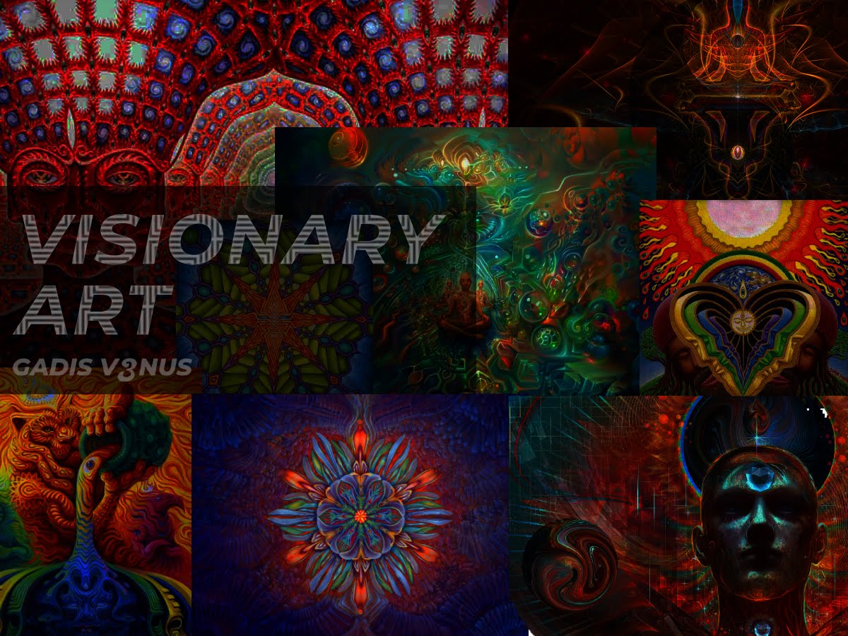 Menjamah Dimensi Lain dengan Visionary Art “Seni Visioner”