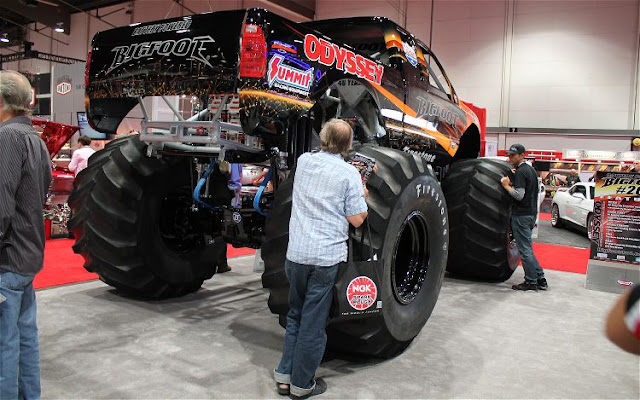 Bigfoot Electric Monster Truck Front Three Quarters | Offroad Monsters