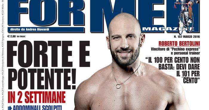 Roberto Bertolini posa per FOR MEN dopo Pechino Express - JIMI PARADISE